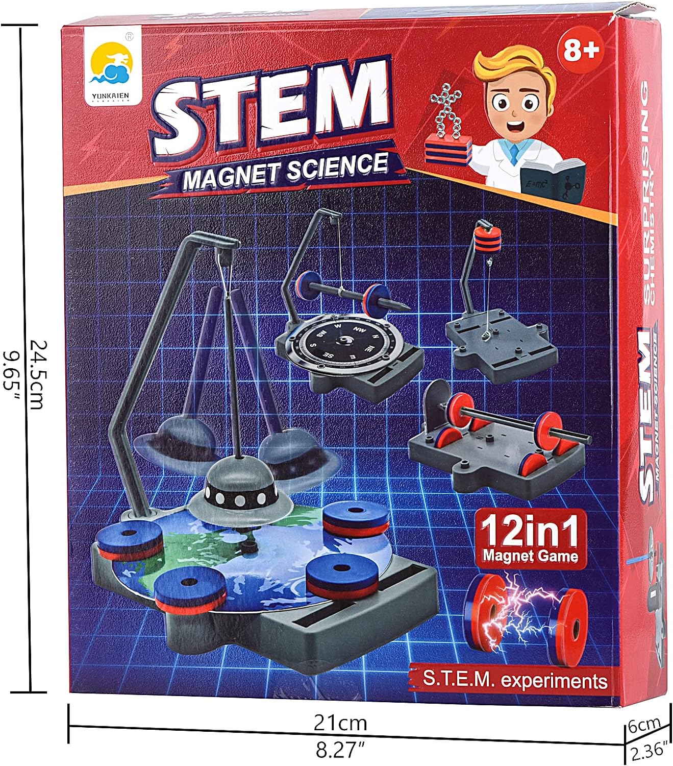 12 in 1 STEM Magnet Science DIY kit | DhakDhool